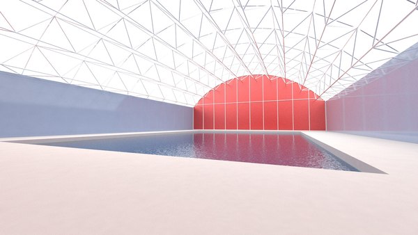 3D Parametric vault roof model - TurboSquid 1760936