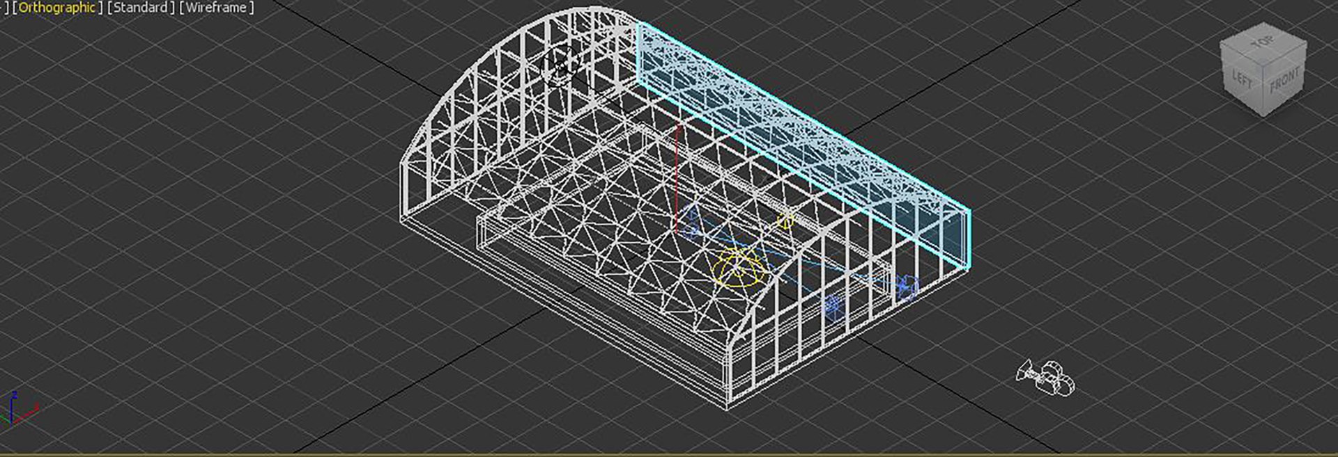 3D Parametric Vault Roof Model - TurboSquid 1760936