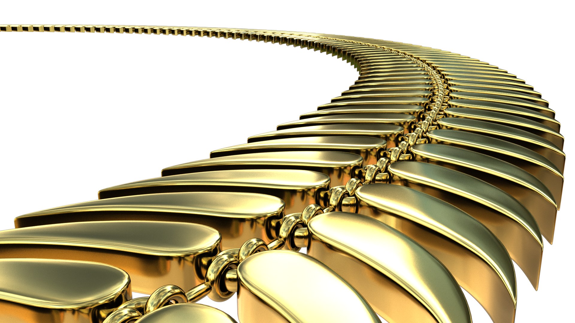 Chain Necklace Design 3D Model - TurboSquid 1994361