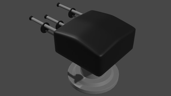 3D turret barrel - TurboSquid 1645994