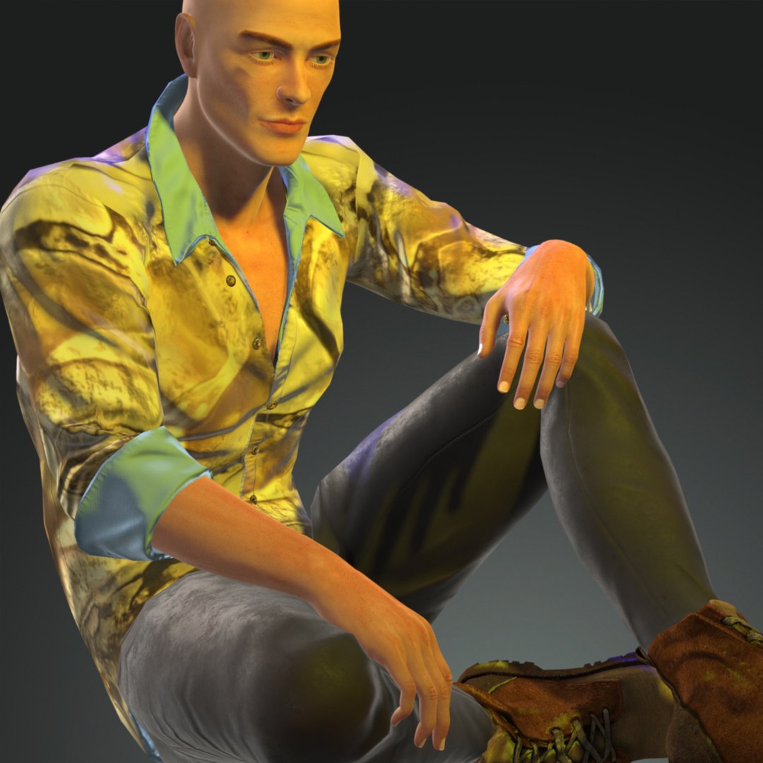 Christian Man Human Male Model - TurboSquid 1479266