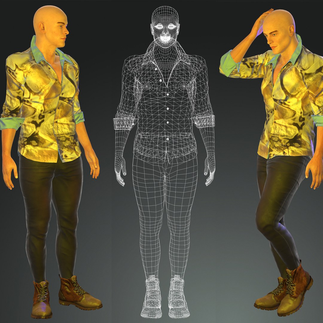 Christian Man Human Male Model - TurboSquid 1479266