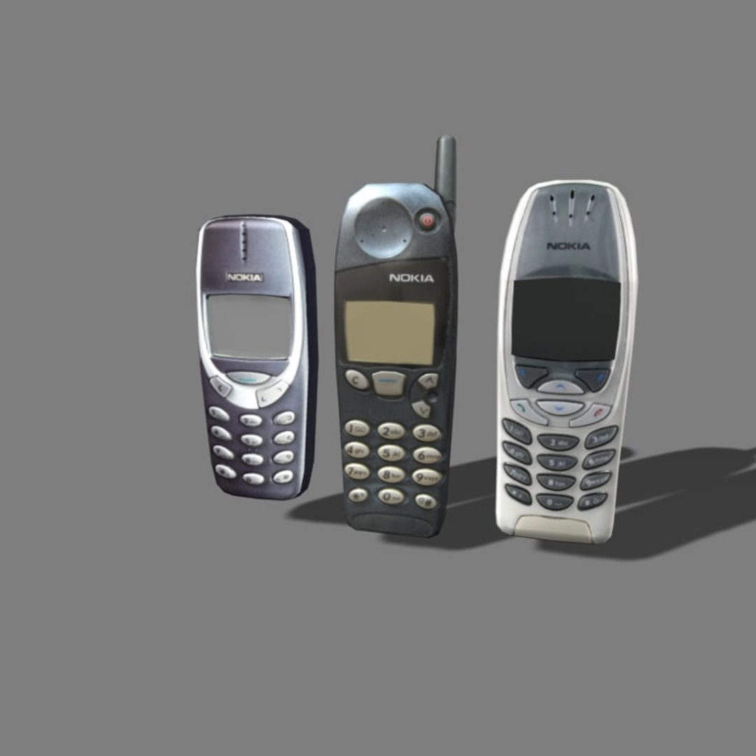 Nokia 3310 3d Model