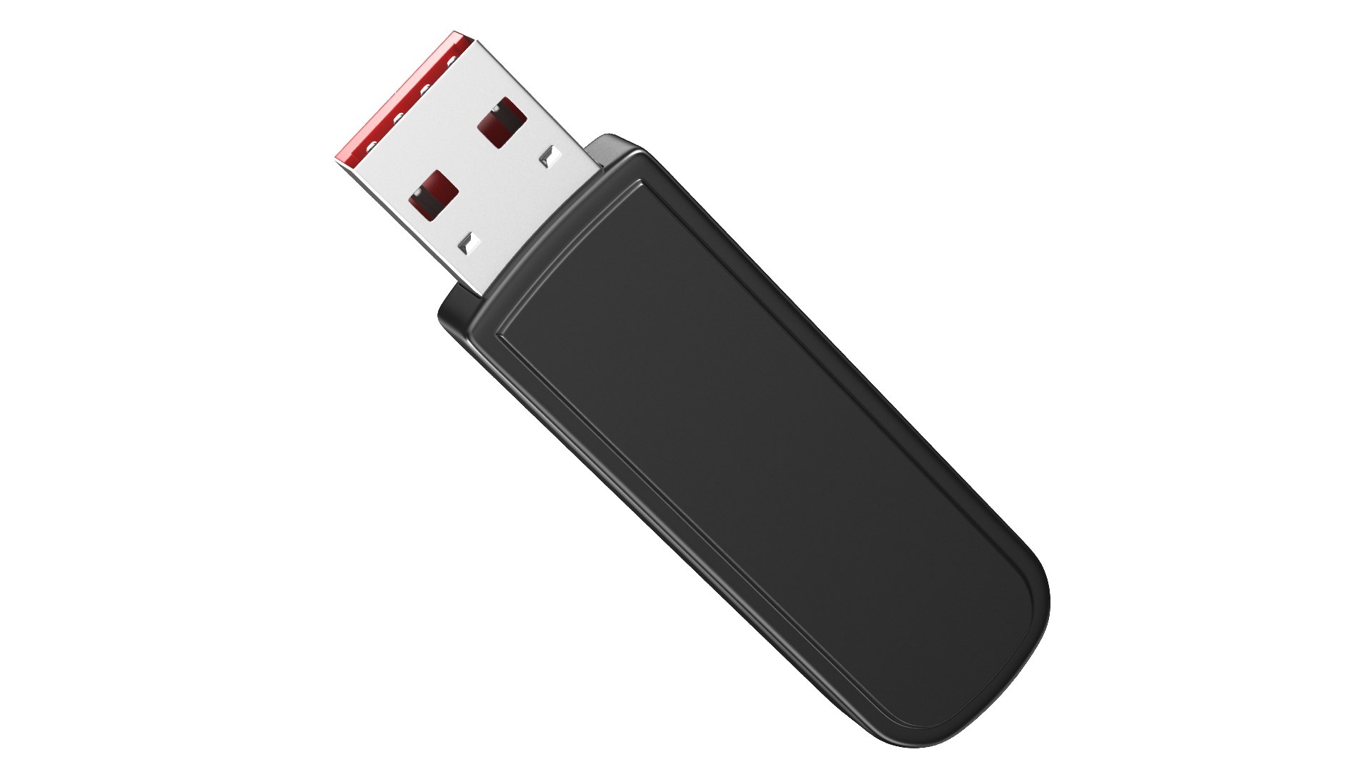 3D Two Detailed USB Flash Drivers Model - TurboSquid 2114347