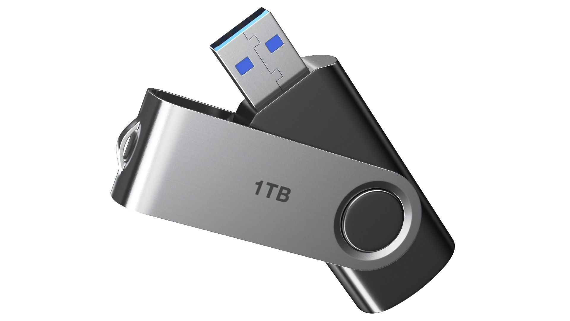 3D Two Detailed USB Flash Drivers Model - TurboSquid 2114347