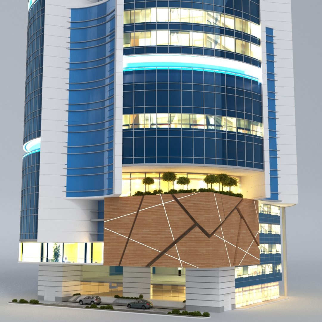 3d Max Skyscraper Building