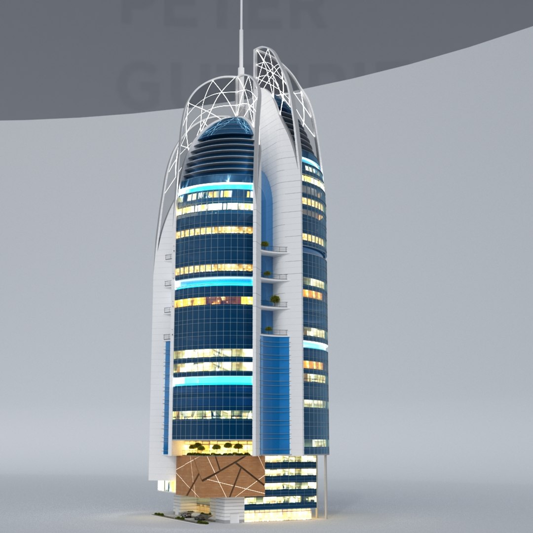 3d Max Skyscraper Building