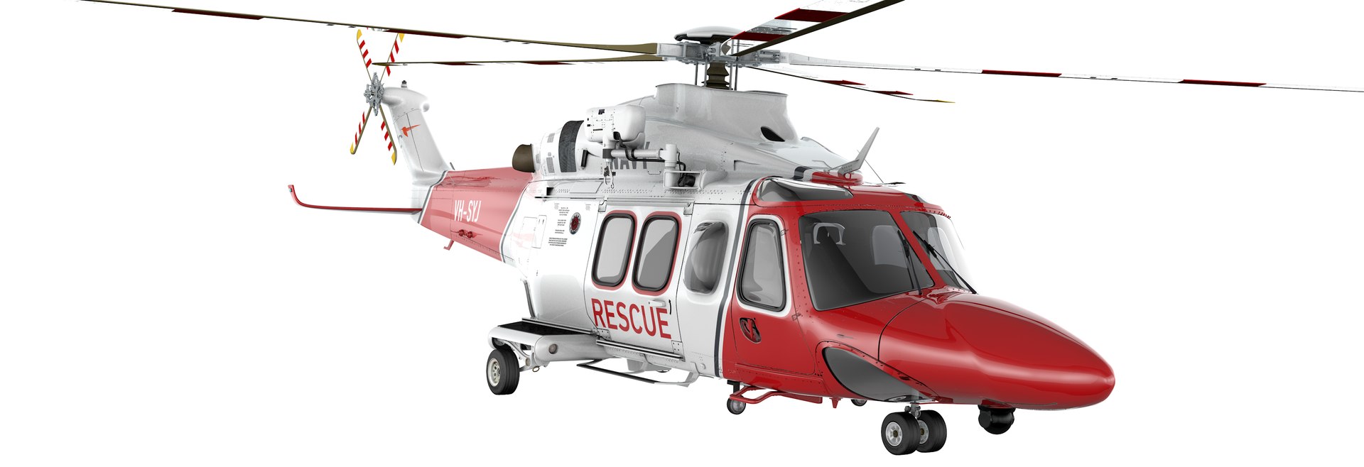 AW139 CHC Australia L2210 3D Model - TurboSquid 2278658