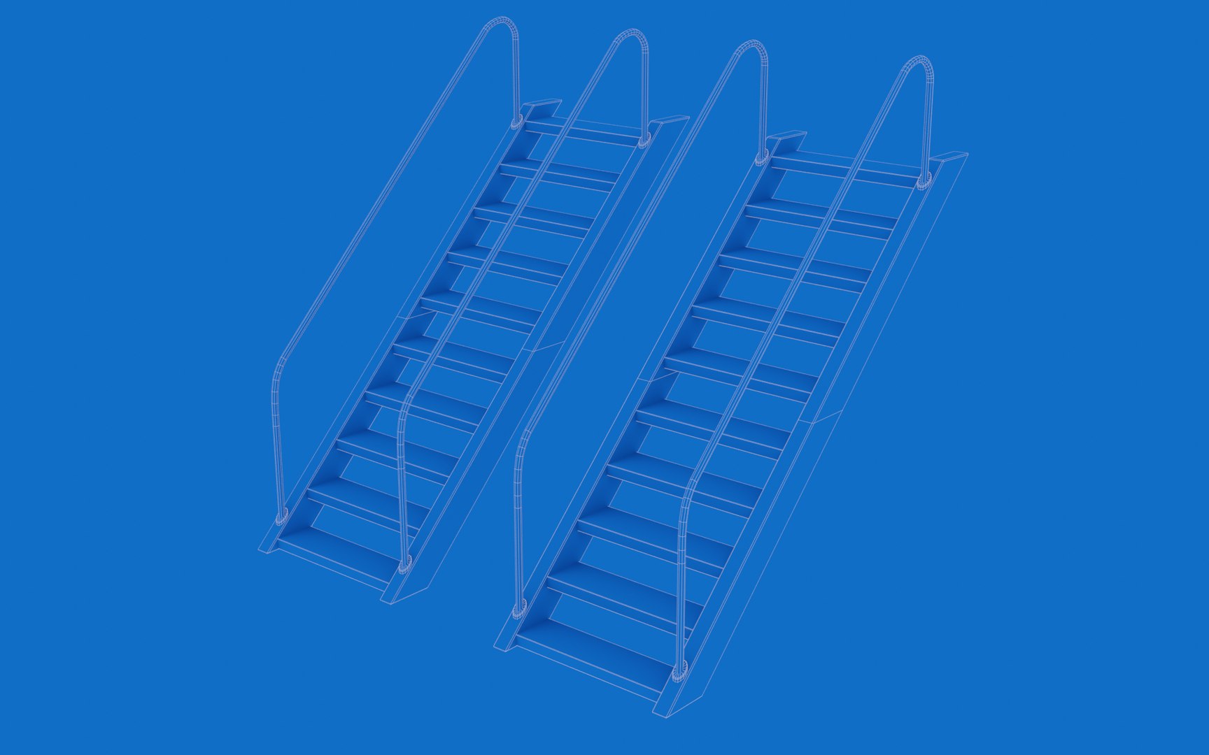 Steel Ladder 3D Model - TurboSquid 1845517