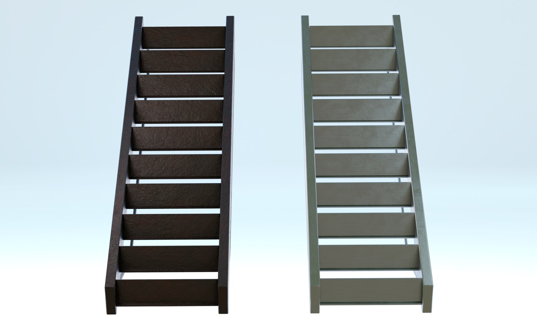 Steel Ladder 3D Model - TurboSquid 1845517