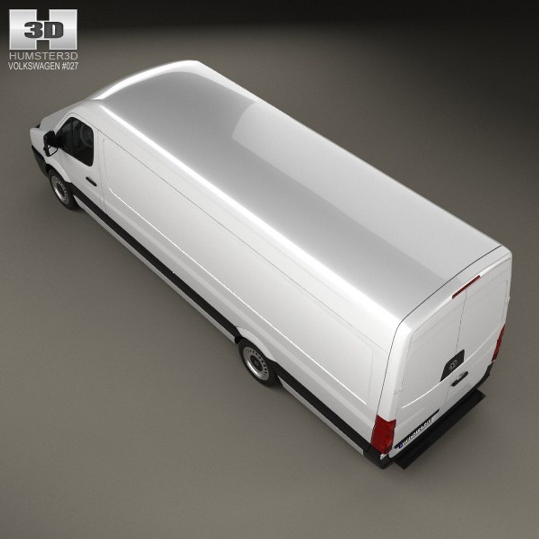 3d Model Volkswagen Crafter Extralong