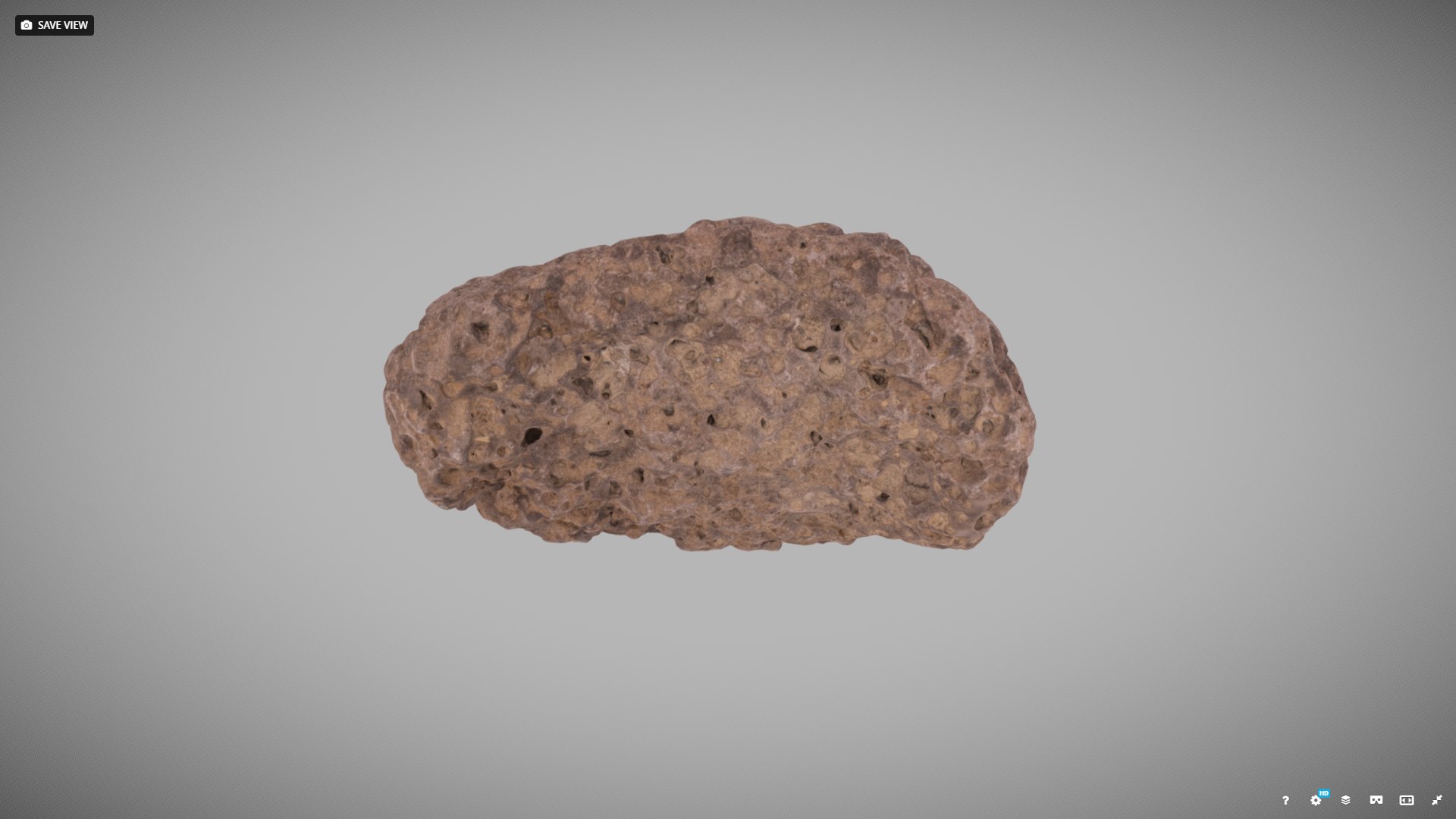 Igneous Porous Rock Model - TurboSquid 1384108