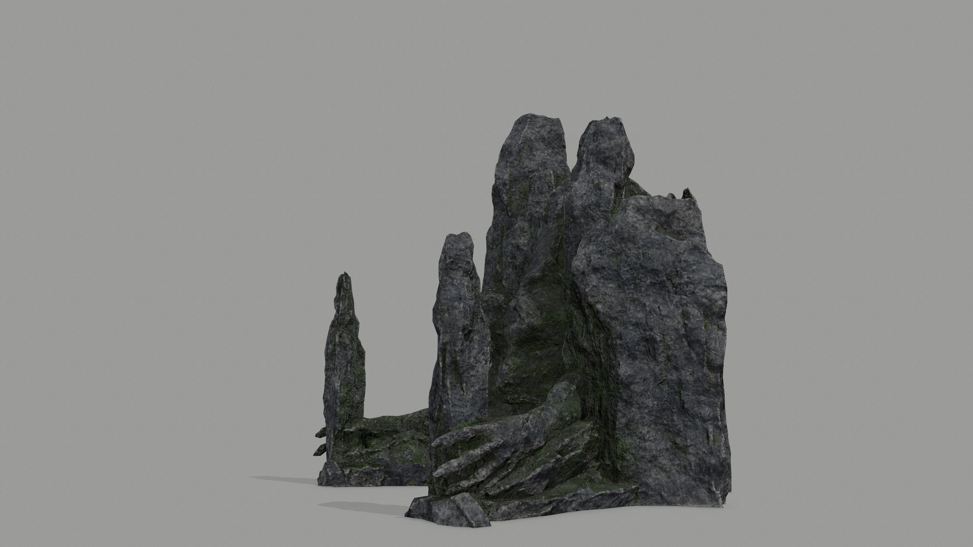 3D Rock Gate - TurboSquid 2144540