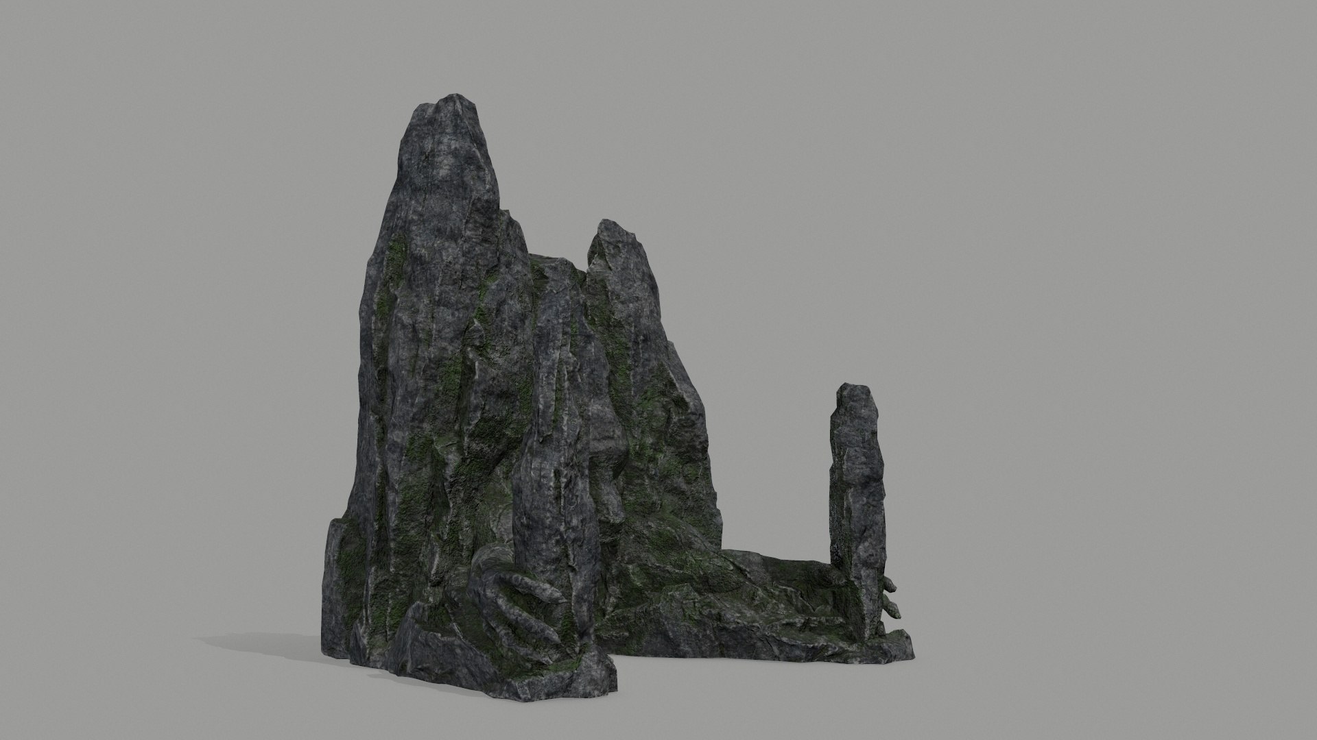 3D Rock Gate - TurboSquid 2144540