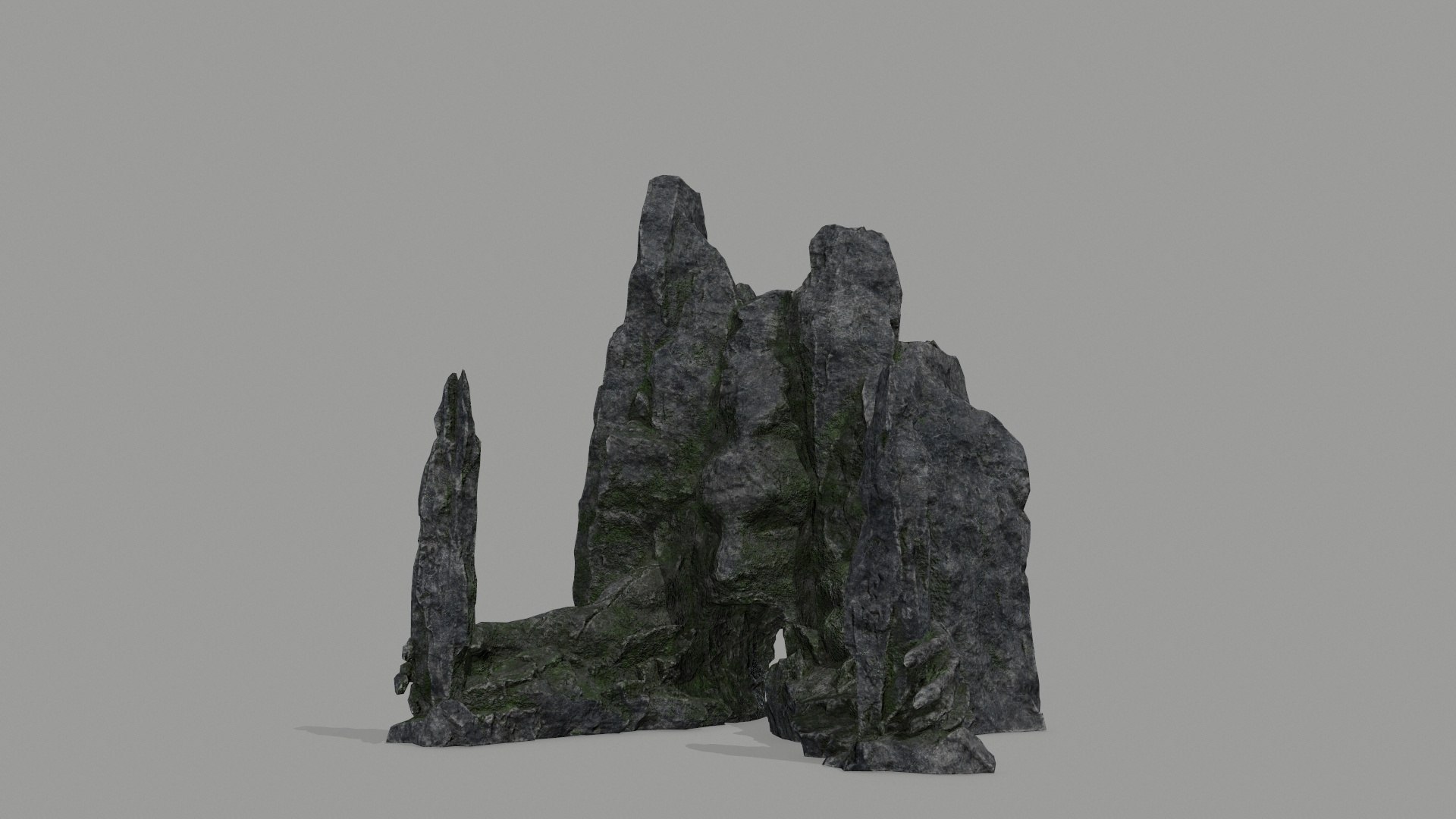 3D Rock Gate - TurboSquid 2144540