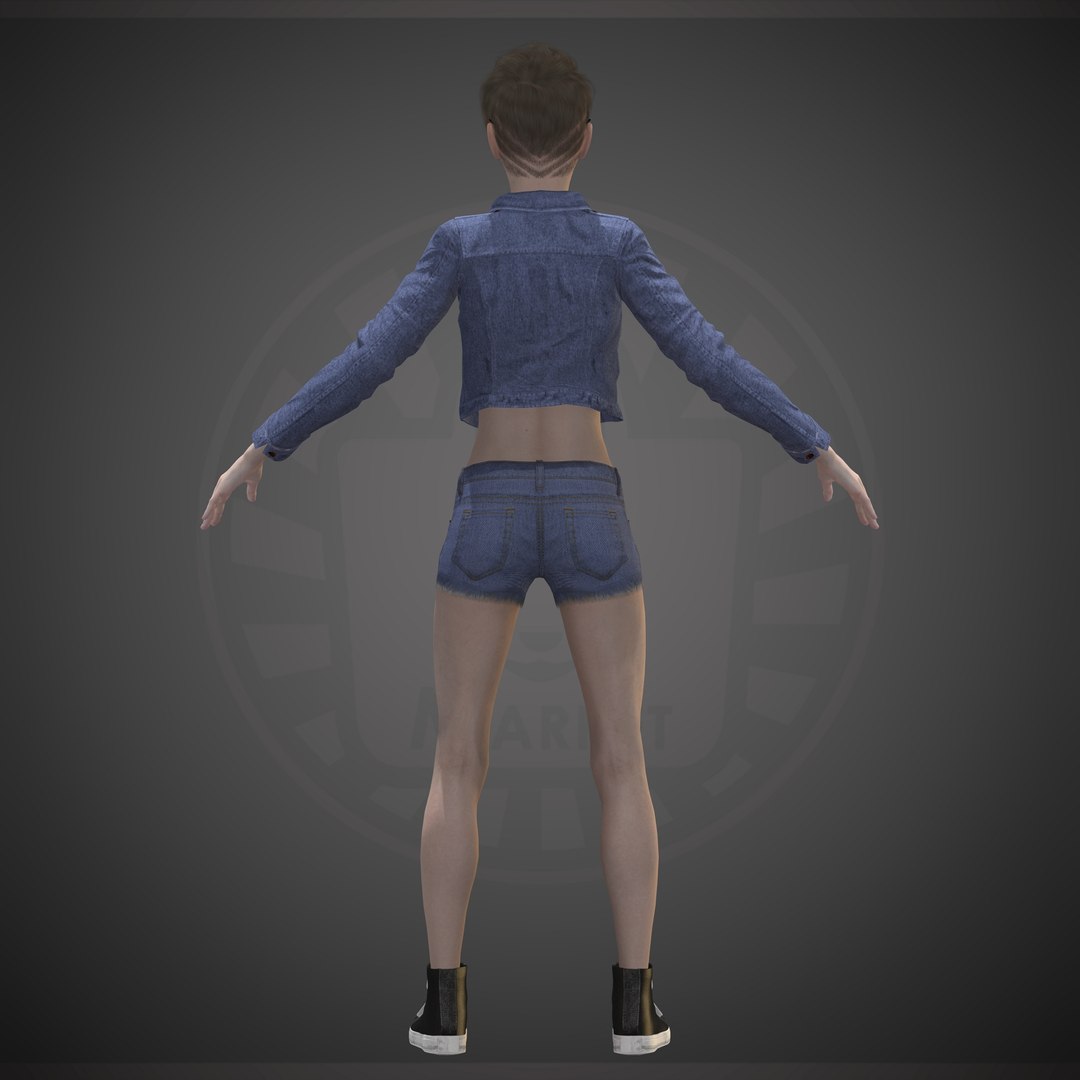 Debra Beverde 3D model - TurboSquid 1816040