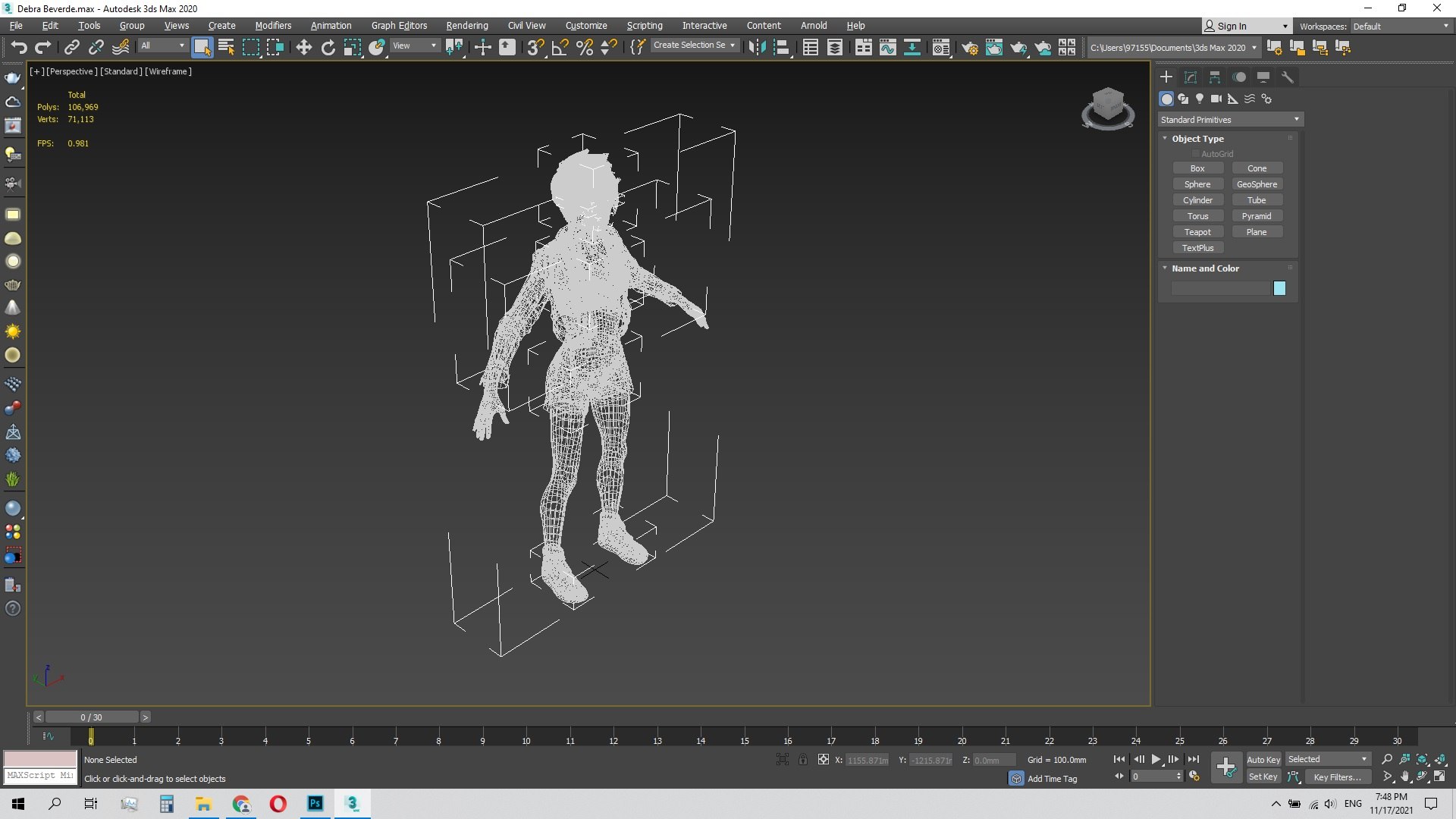 Debra Beverde 3D model - TurboSquid 1816040