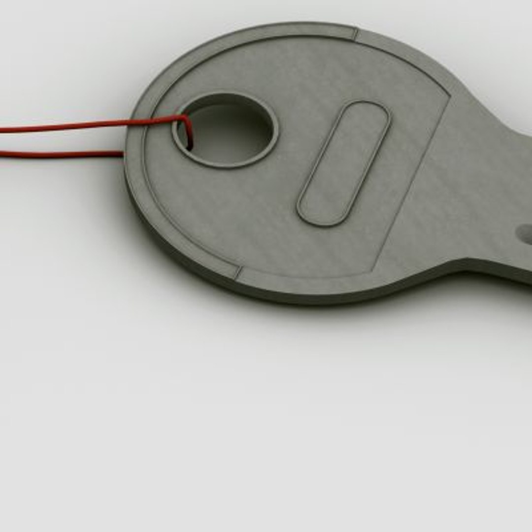 3d Model Key Tag