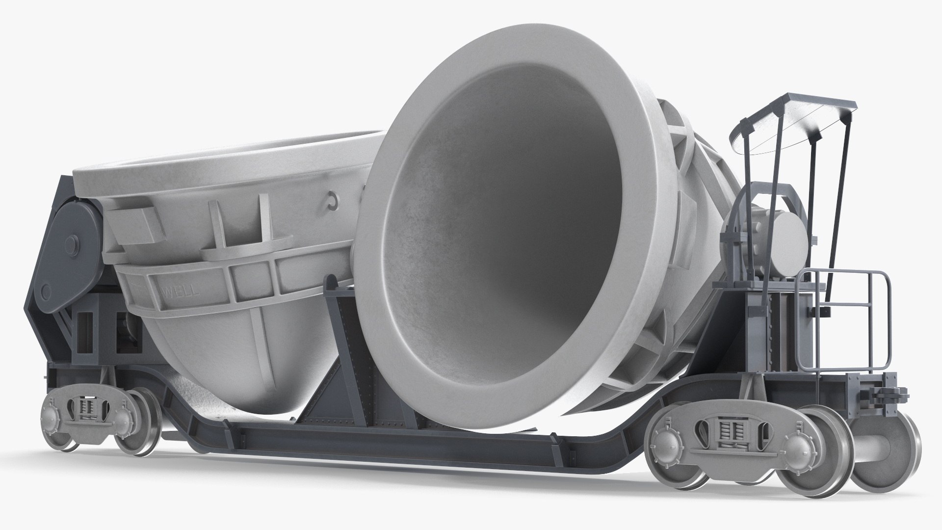 3D Model Slag Pot Carriers Collection - TurboSquid 2200249