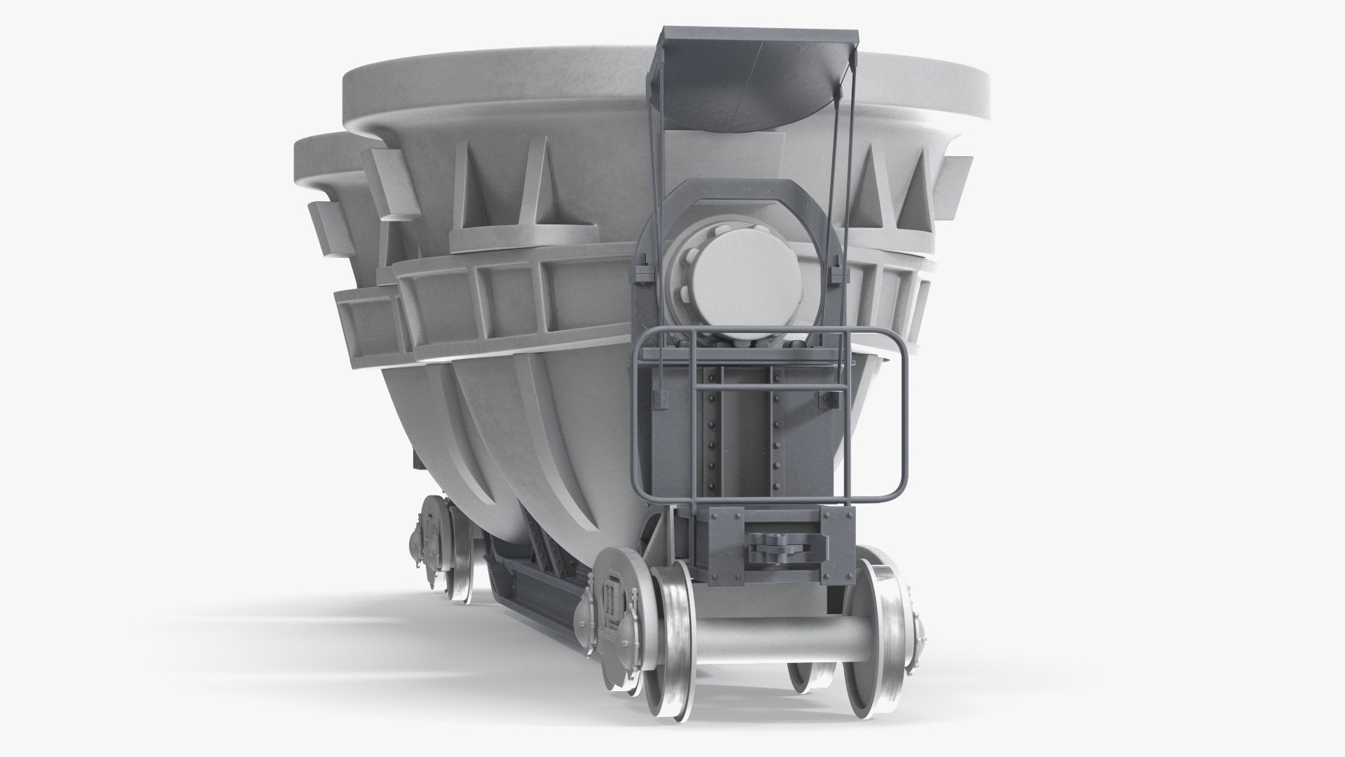 3D Model Slag Pot Carriers Collection - TurboSquid 2200249