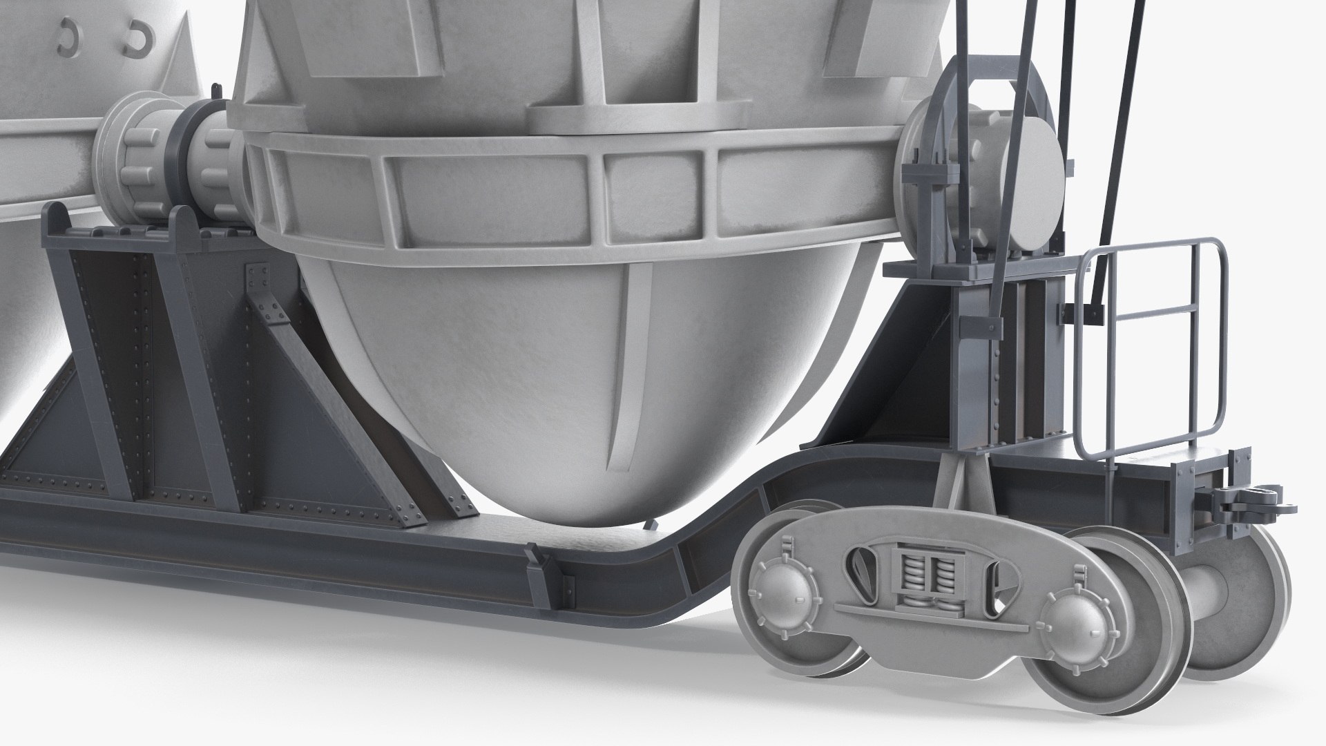 3D Model Slag Pot Carriers Collection - TurboSquid 2200249