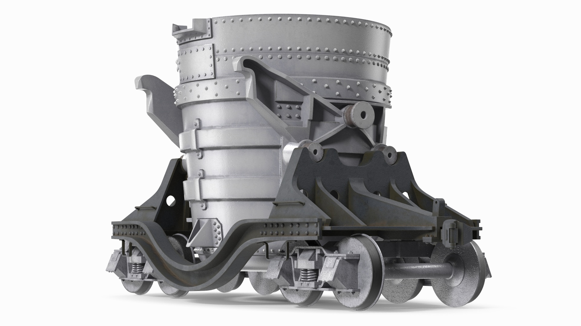 3D Model Slag Pot Carriers Collection - TurboSquid 2200249