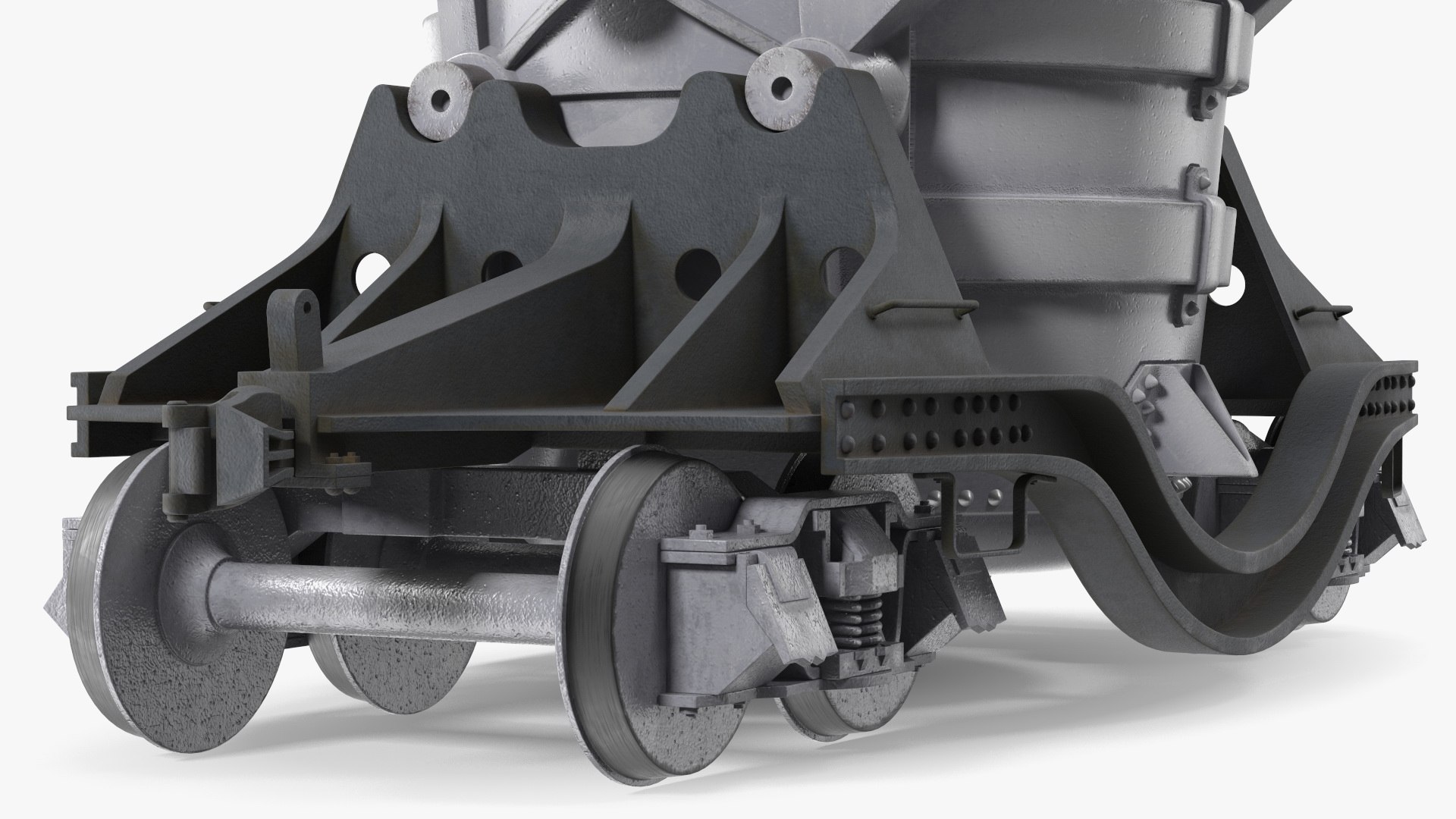 3D Model Slag Pot Carriers Collection - TurboSquid 2200249