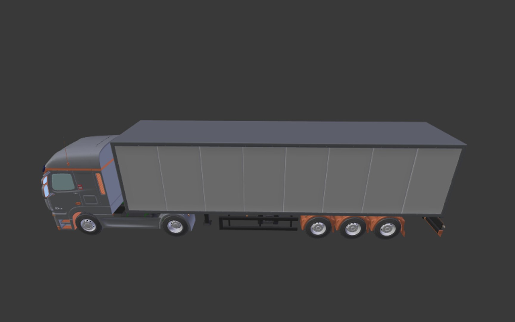 Container Truck Model - TurboSquid 1372695