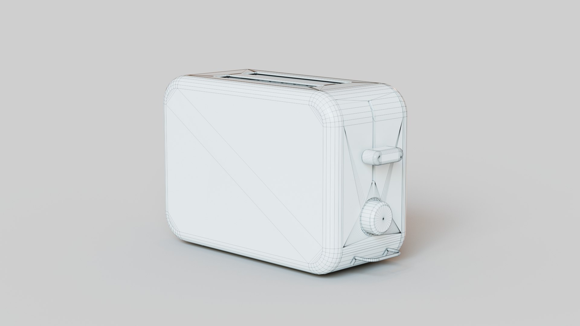 3D Realistic Bread Toaster Model - TurboSquid 2050651