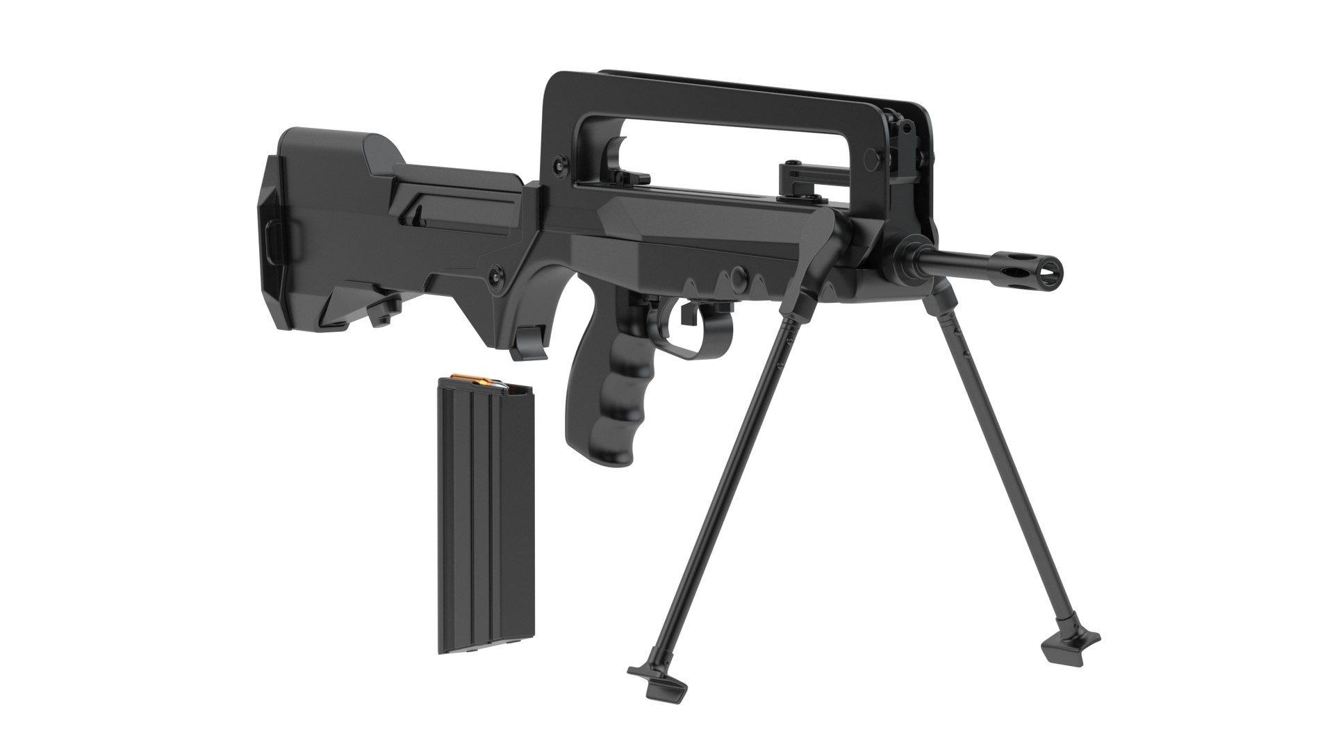 FAMAS 3D Model - TurboSquid 1879548