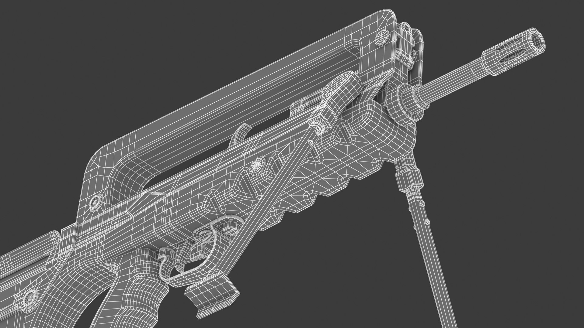 FAMAS 3D model - TurboSquid 1879548