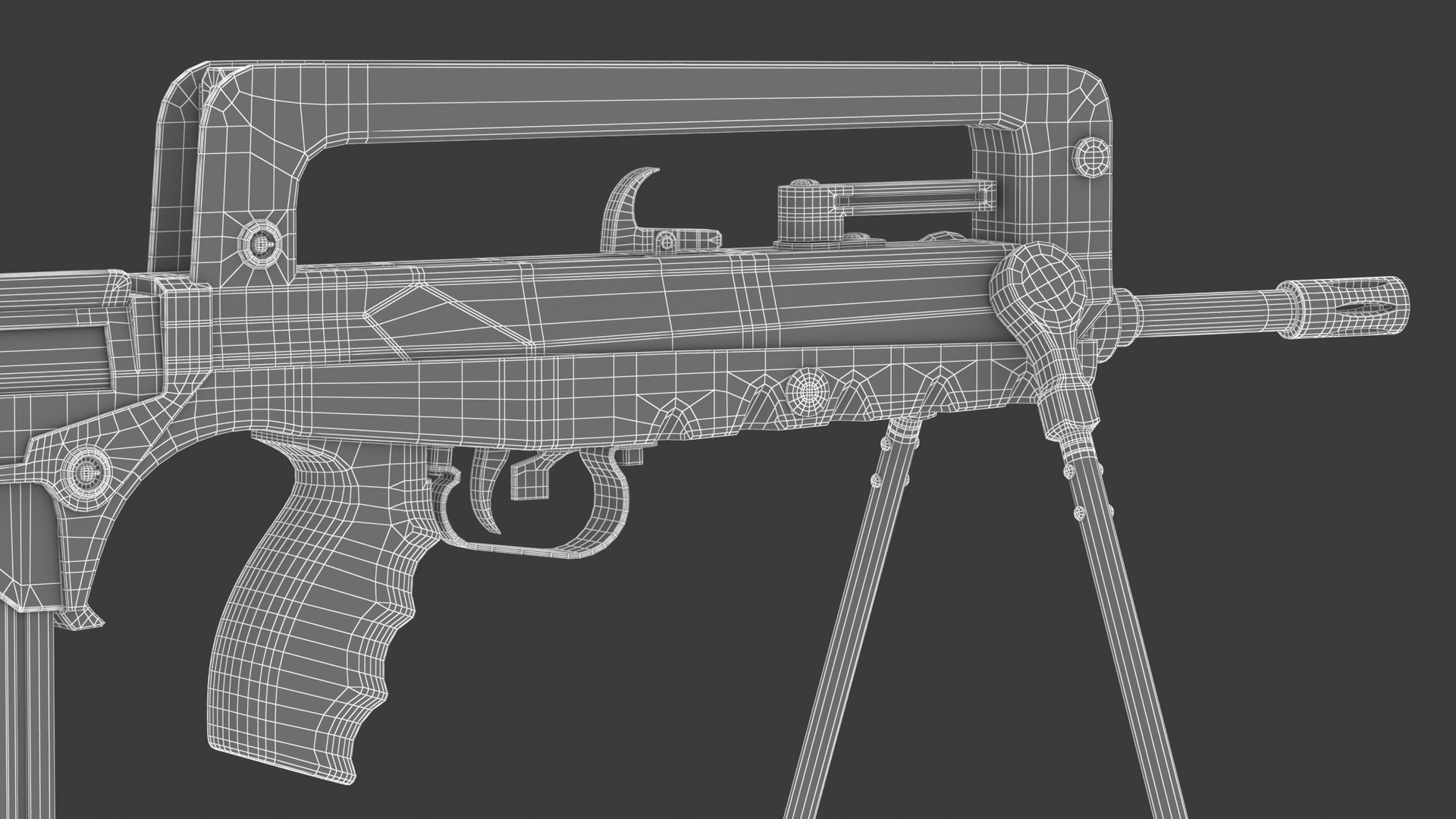 FAMAS 3D model - TurboSquid 1879548