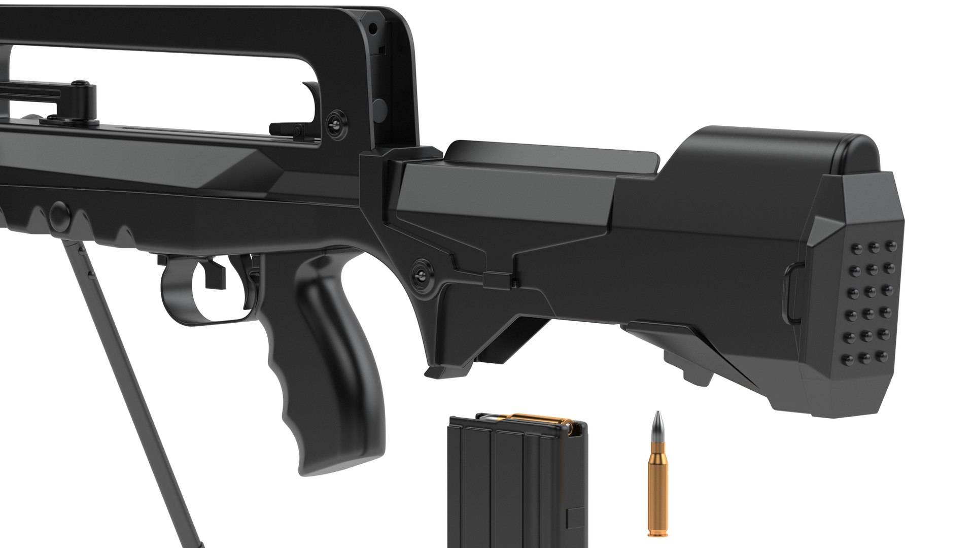 FAMAS 3D model - TurboSquid 1879548