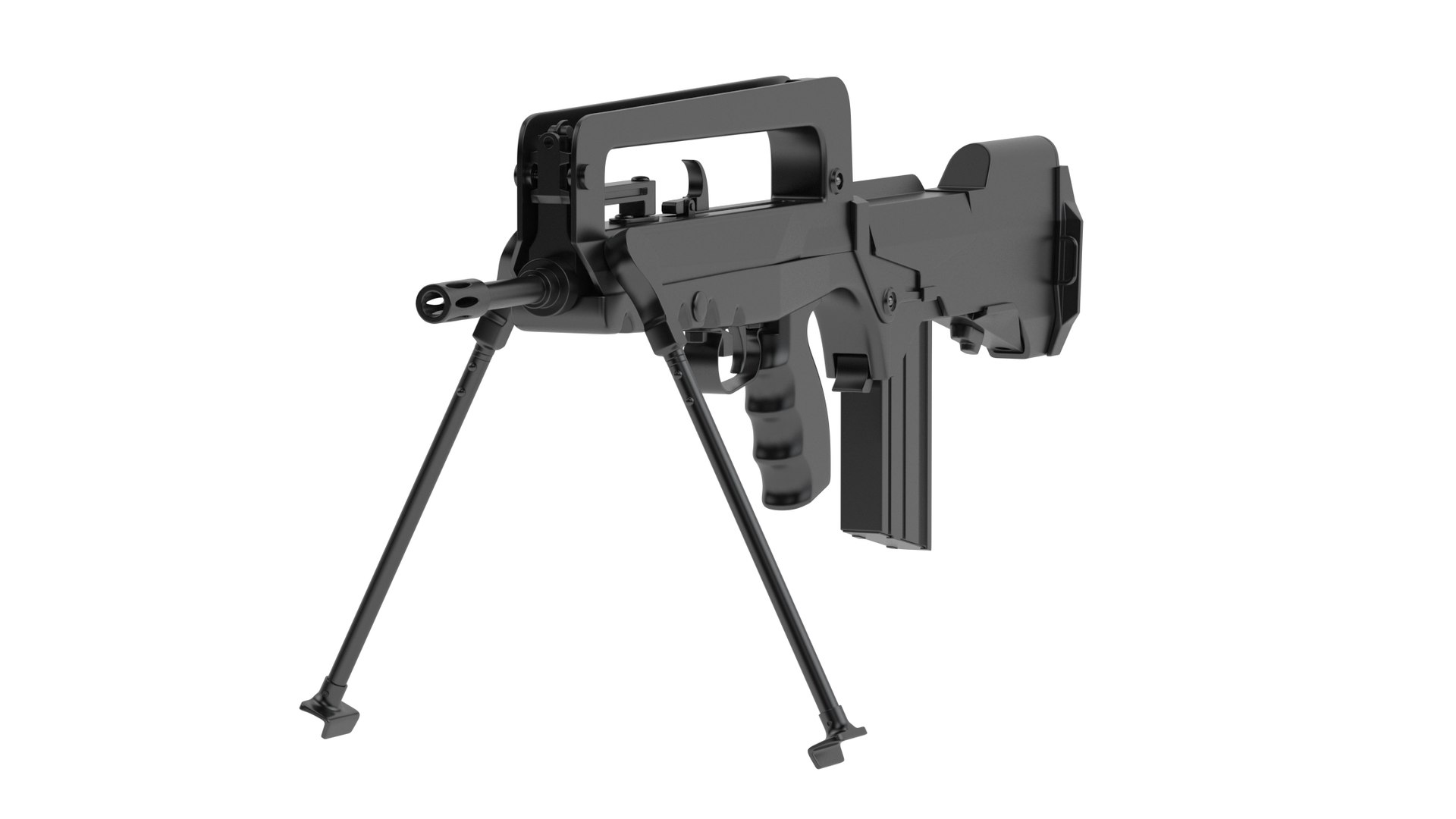 FAMAS 3D Model - TurboSquid 1879548