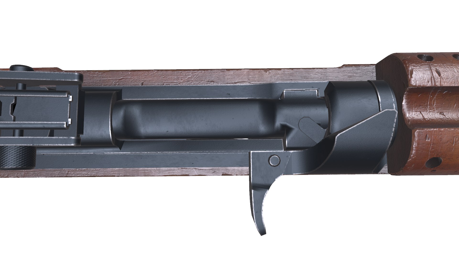 M1A1 Carbine Paratrooper Low-poly PBR 3D - TurboSquid 2026004