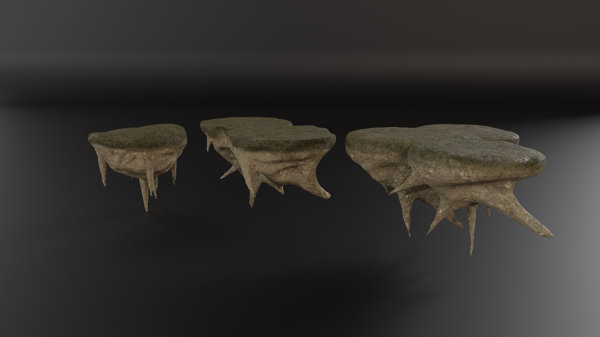 Floating Rocks 3D Model - TurboSquid 2211726