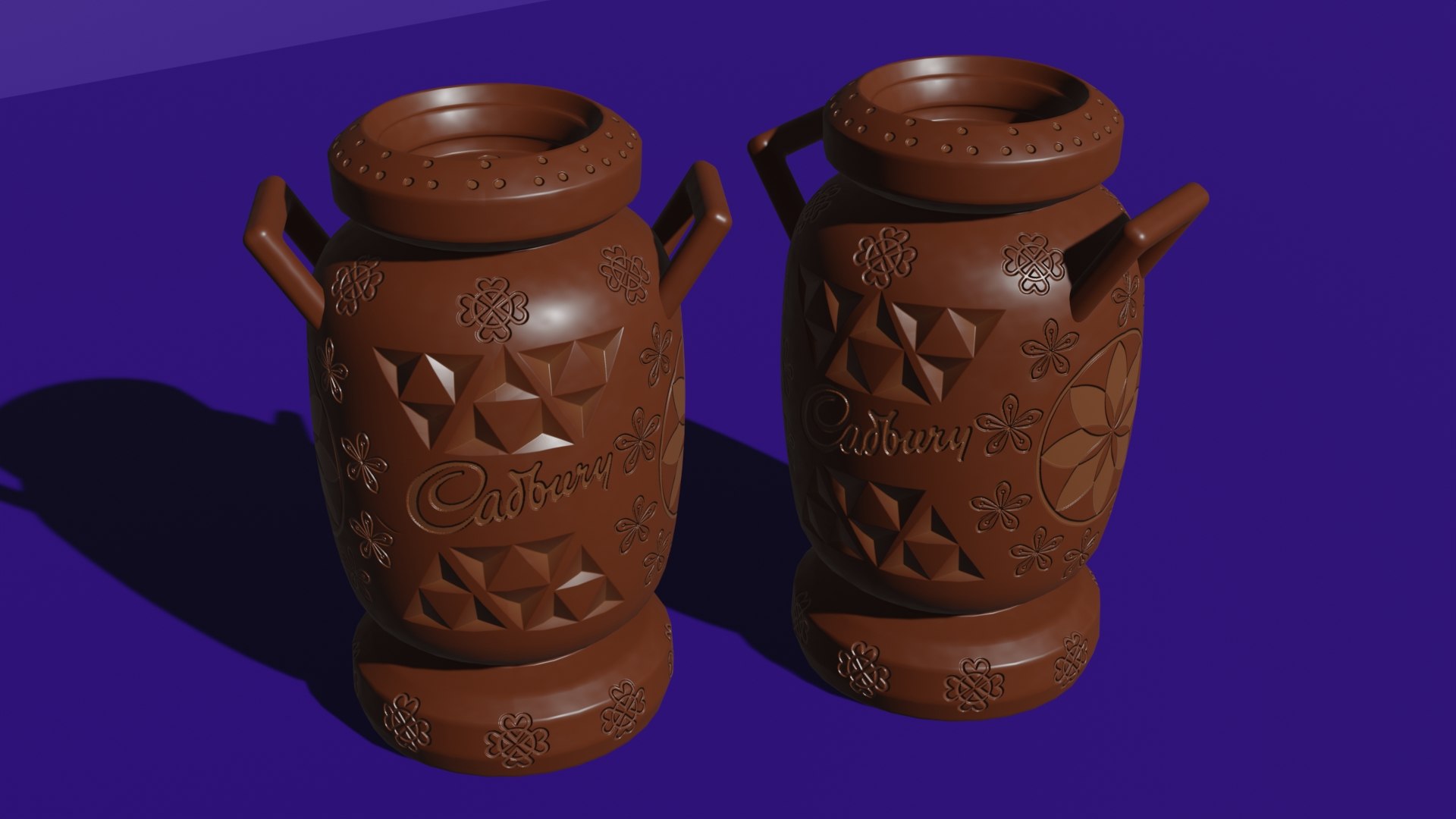 Chocolate Low-poly 3D model 3D model - TurboSquid 1900413