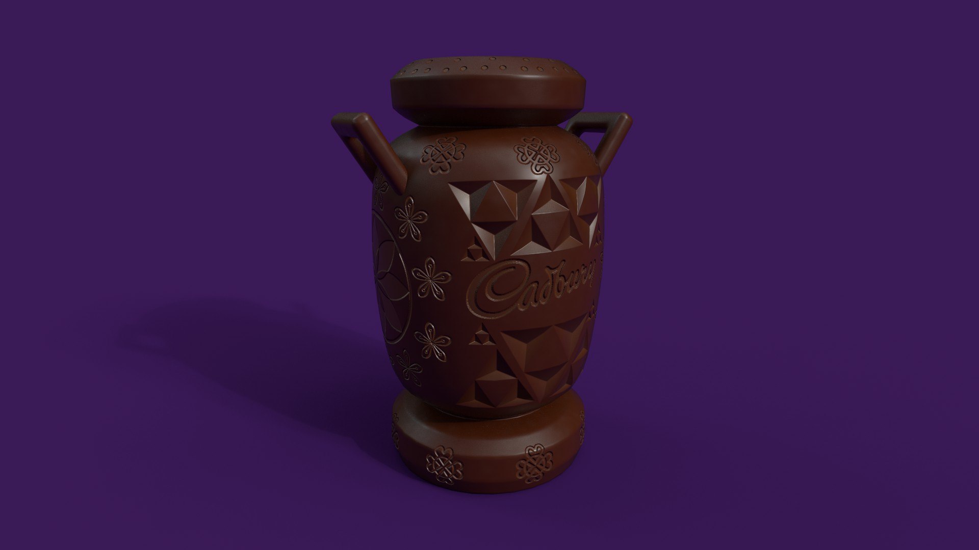 Chocolate Low-poly 3D Model 3D Model - TurboSquid 1900413