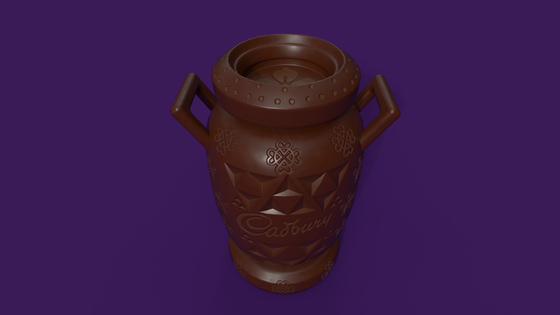 Chocolate Low-poly 3D Model 3D Model - TurboSquid 1900413