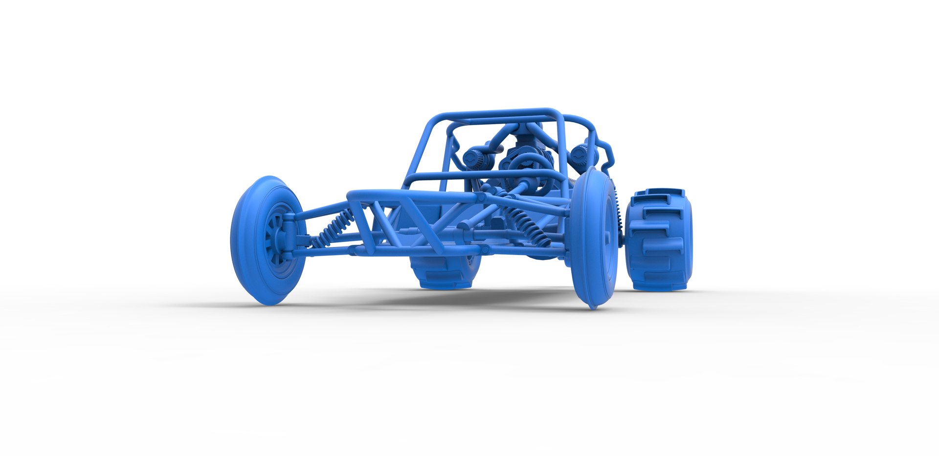 3D Model Diecast Sand Drag Rail Buggy Scale 1 To 25 - TurboSquid 2009609