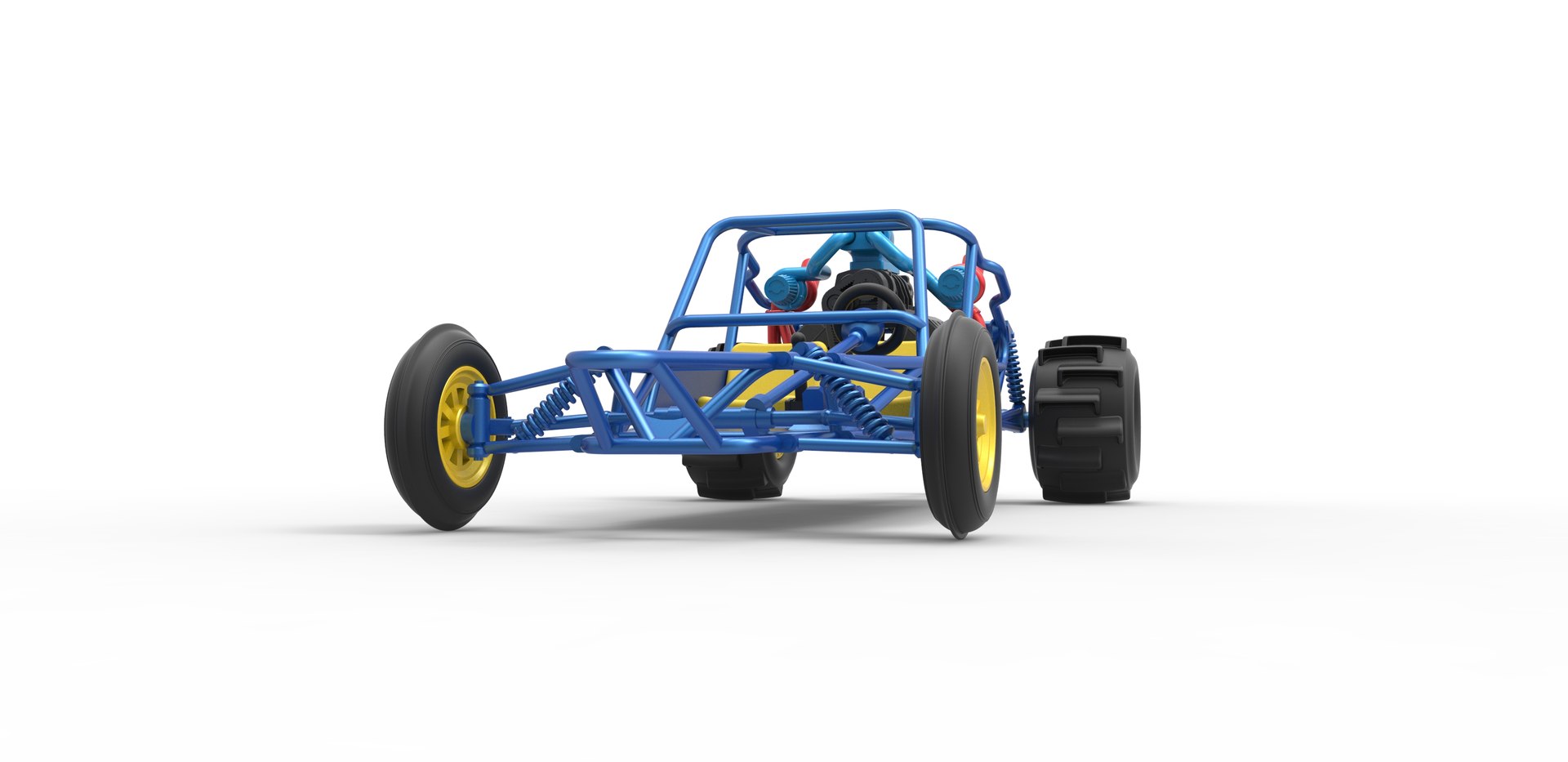 3D Model Diecast Sand Drag Rail Buggy Scale 1 To 25 - TurboSquid 2009609