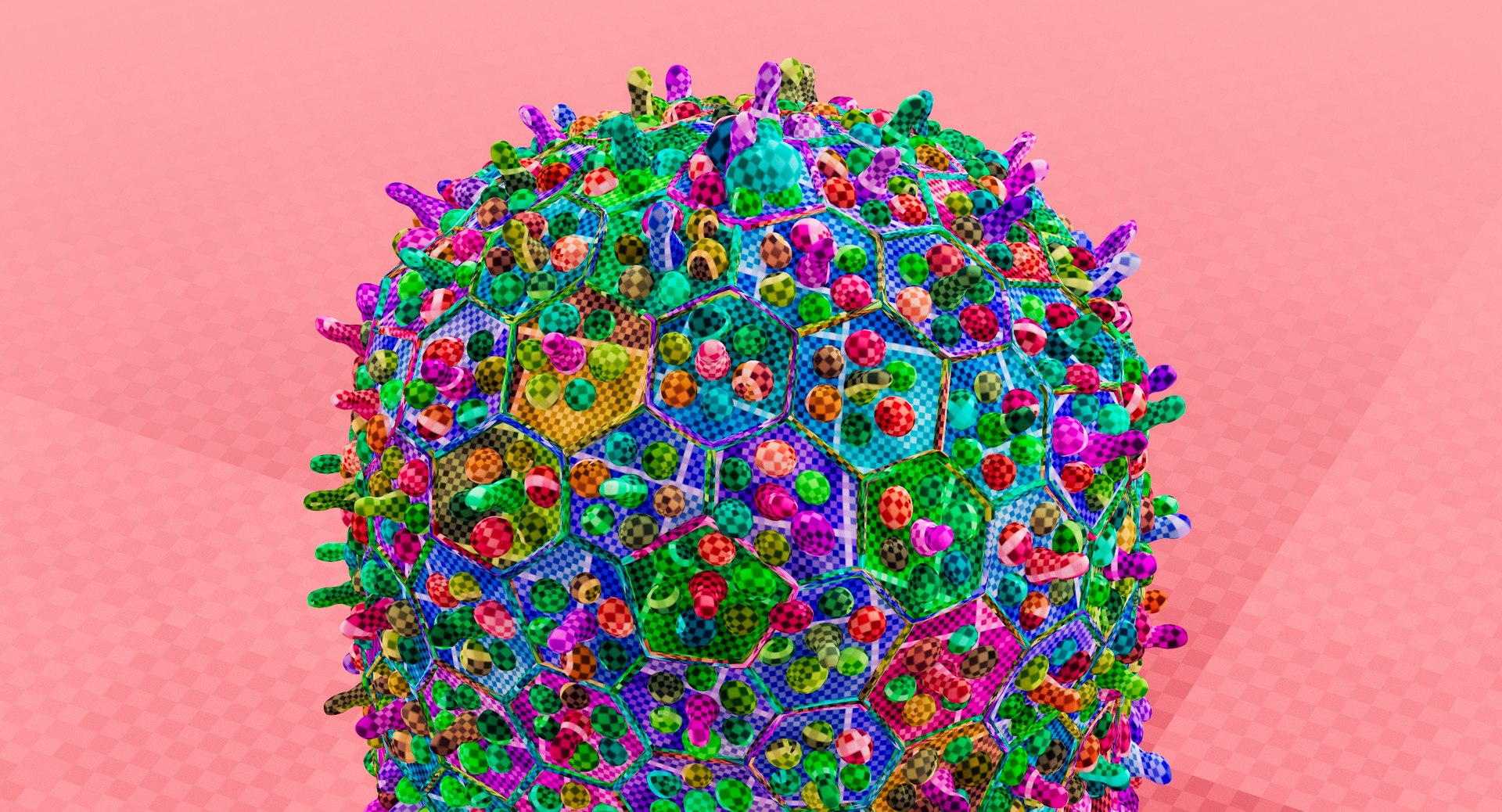 Bacteriophage t4 virus 3D - TurboSquid 1520557