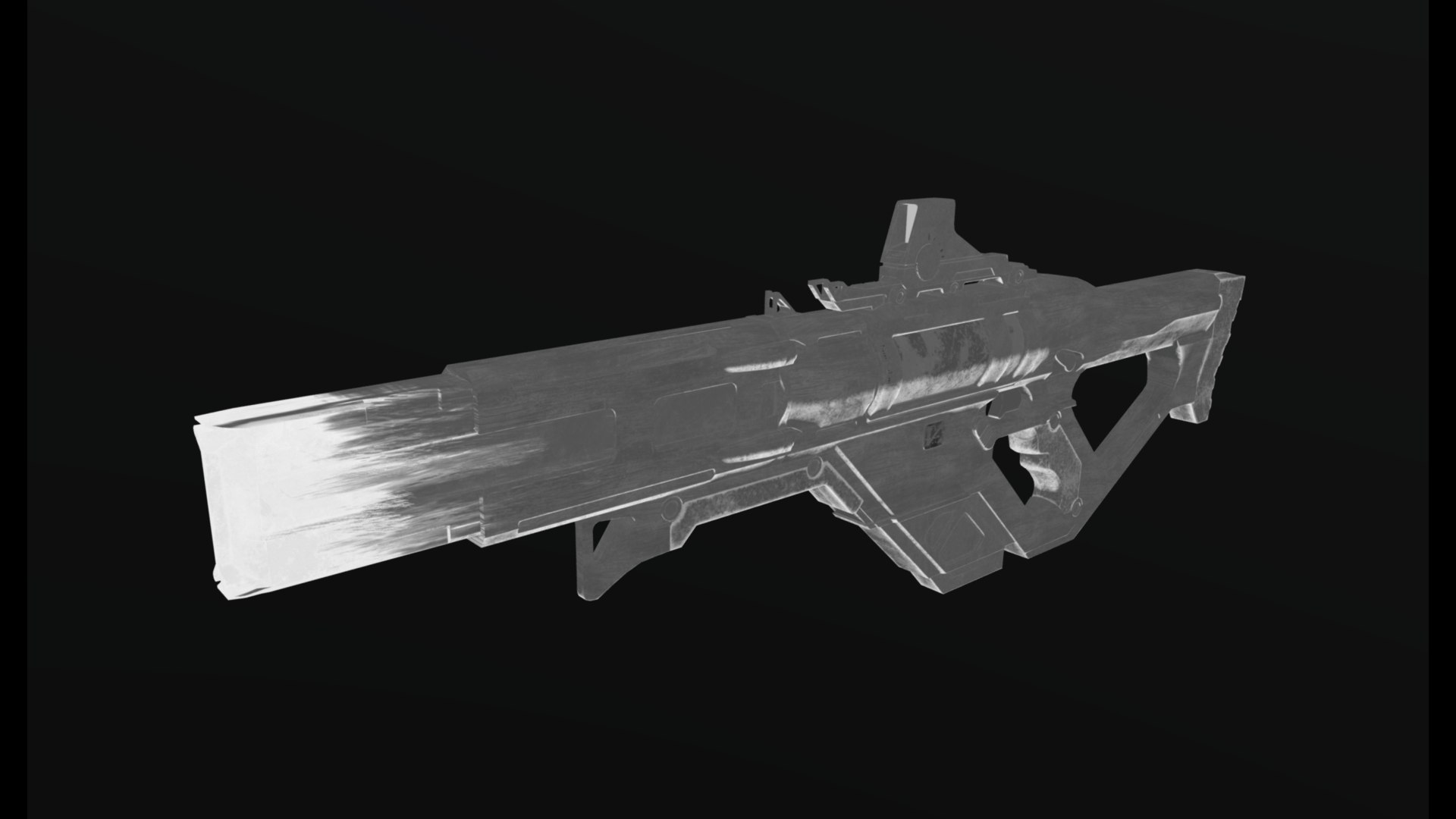 EMP Rifle Model 17 3D Model - TurboSquid 2345116