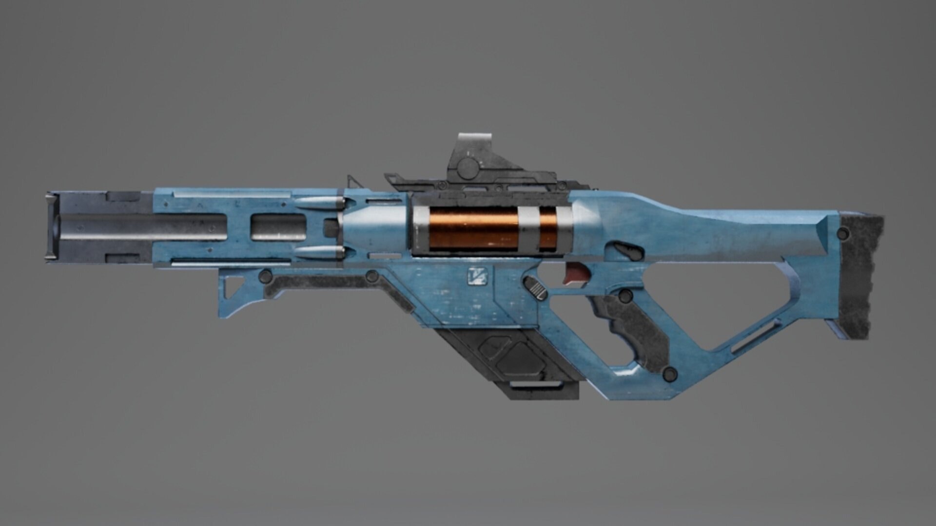 EMP Rifle Model 17 3D Model - TurboSquid 2345116