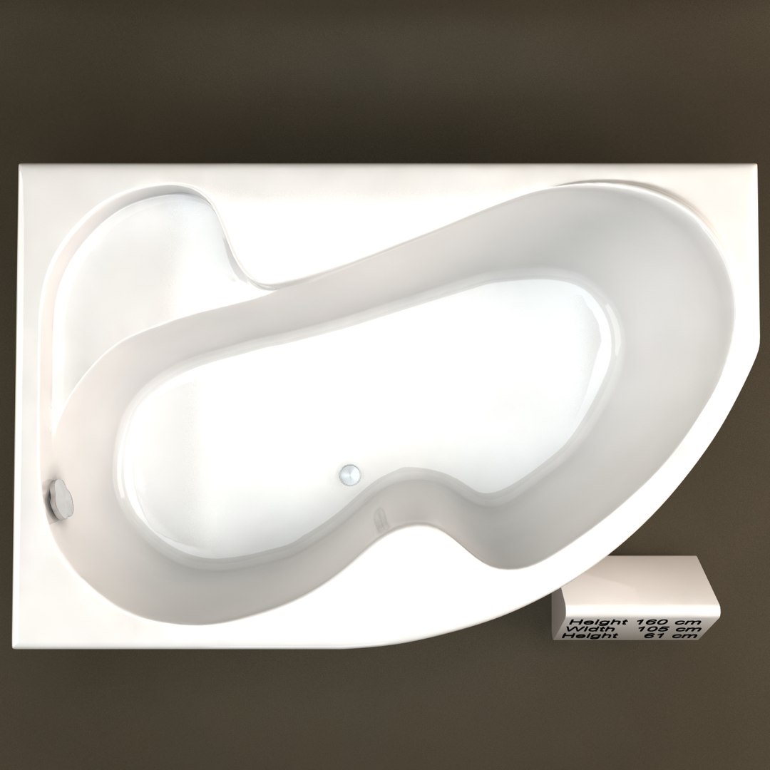 3d model bath