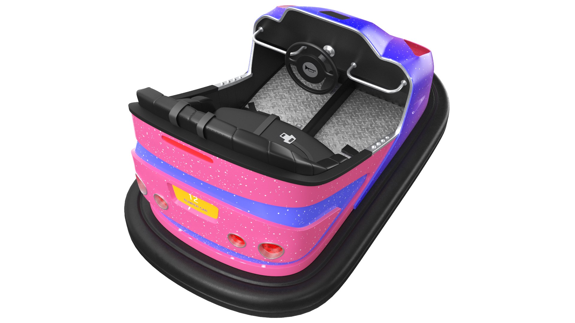 3D real bumper cars platform - TurboSquid 1712885