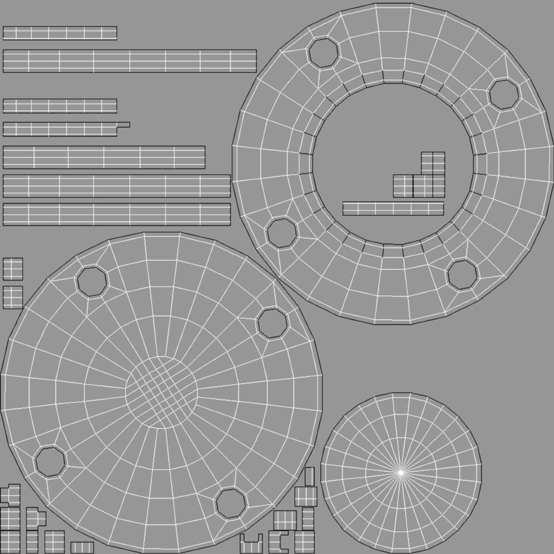 Metal Flange 3D Model - TurboSquid 2299274