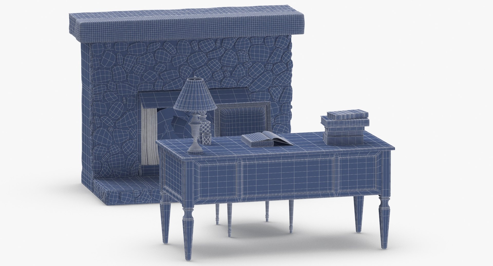 3D Classical Office 07 - TurboSquid 1534786