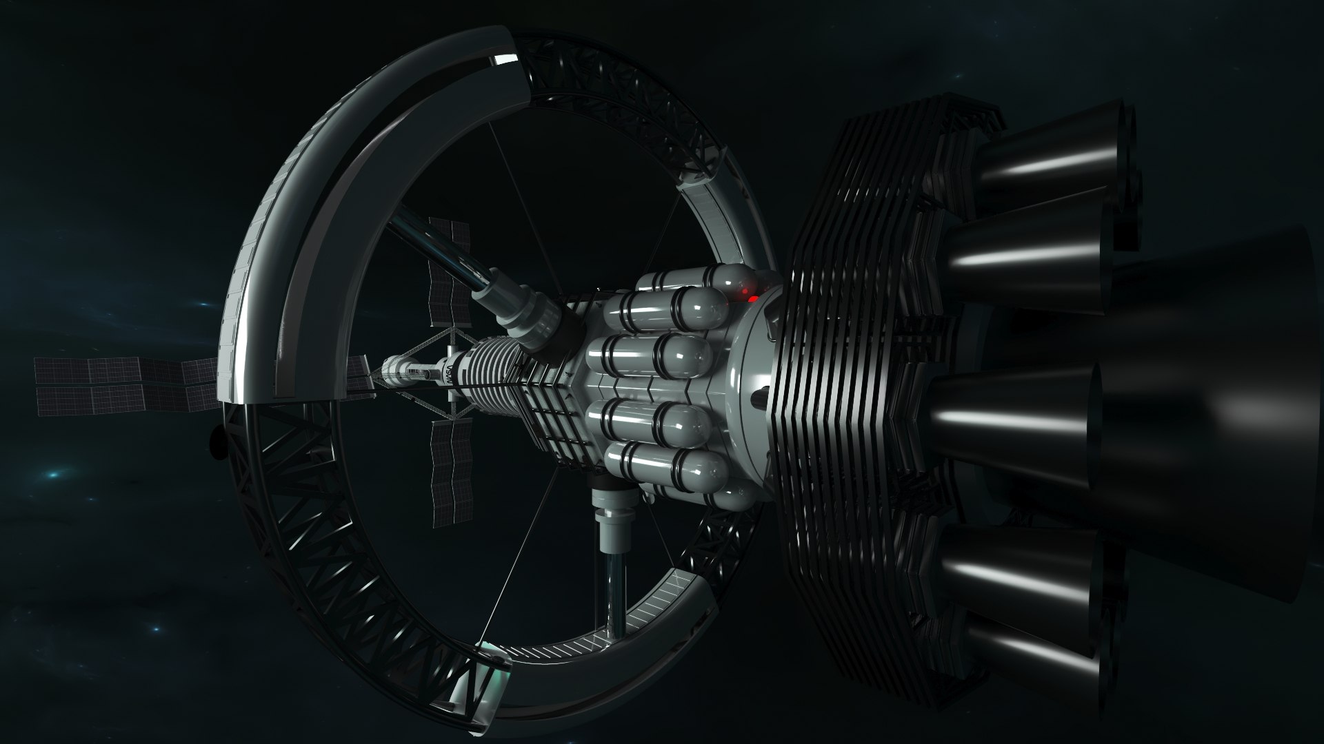 3D Space Station High Quality - TurboSquid 1956634