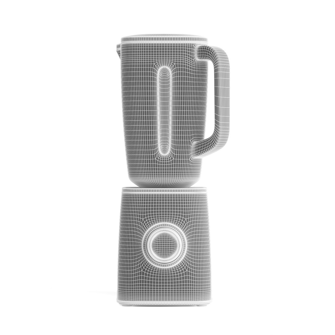 Silver Blender 3D Model - TurboSquid 1551655